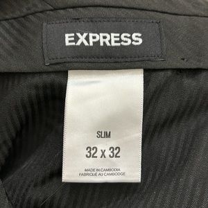 Express | Pants | Nwt Express Mens Slim Dress Pants In Brown 32 | Poshmark